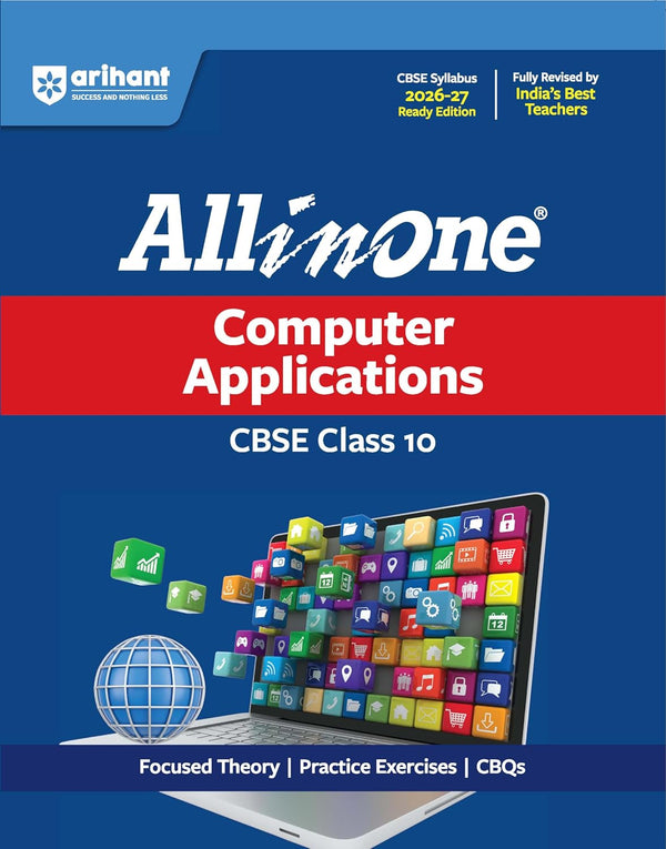 Arihant All in One Computer Application Class 10 for CBSE Exam 2026-27 ...